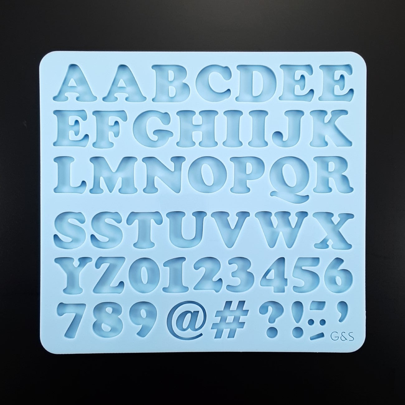 Alphabet and numbers – Molds and Shapes
