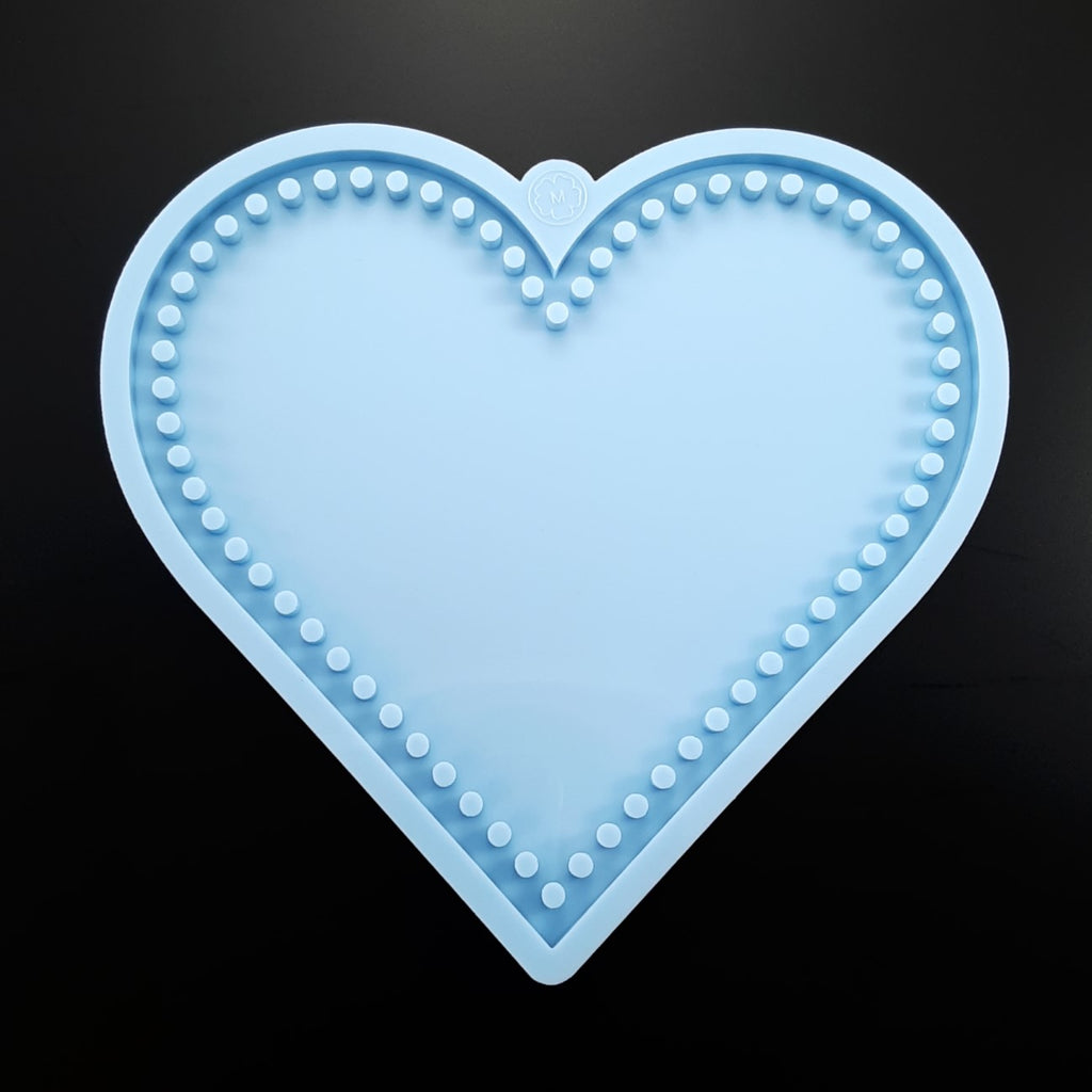 Perforated Heart (L) - 25 cm (10") wide | Molds and Shapes
