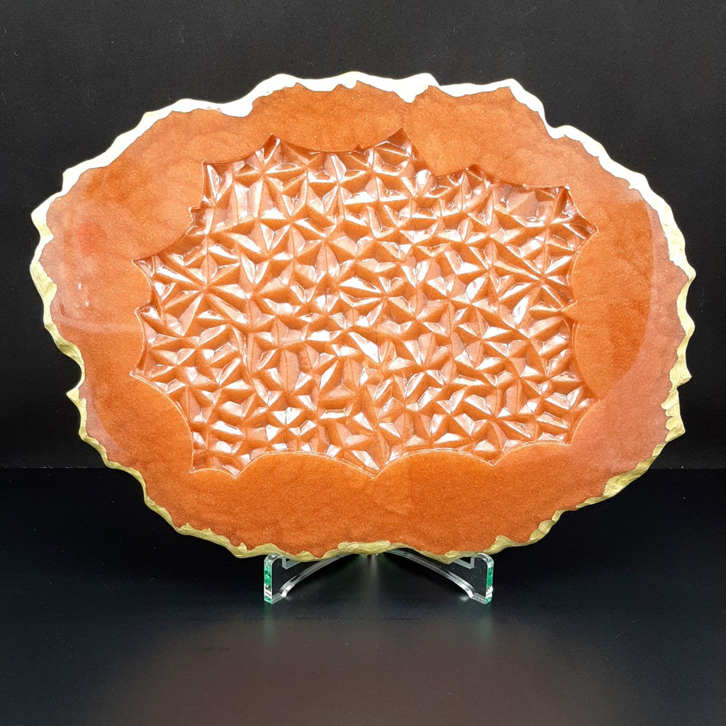 Crushed Ice Geode Inlay mold | Molds and Shapes