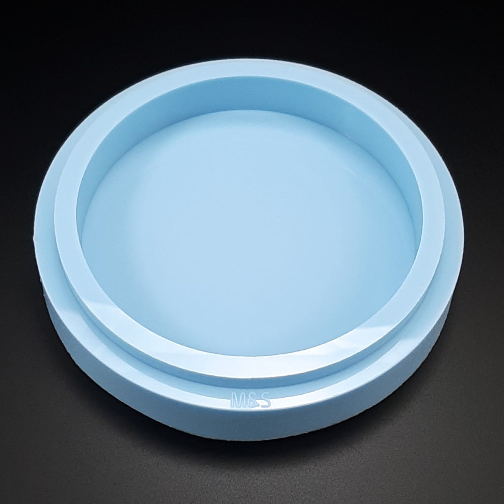12 cm Round disc mold for deep pour - 2 cm deep | Molds and Shapes